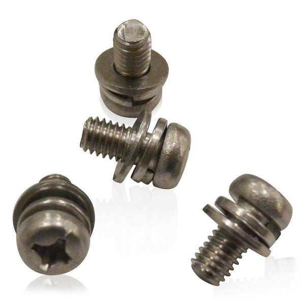 M6x12x1.00 Pan Head SEMs Machine Screw | Marine Grade Stainless | JIS ...